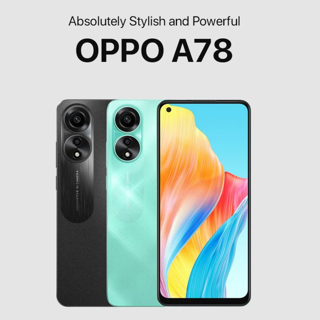 (NEW)OPPO A78 5G 67W SUPERVOOC™ l5000mAh Long-Lasting Battery (8GB RAM ...