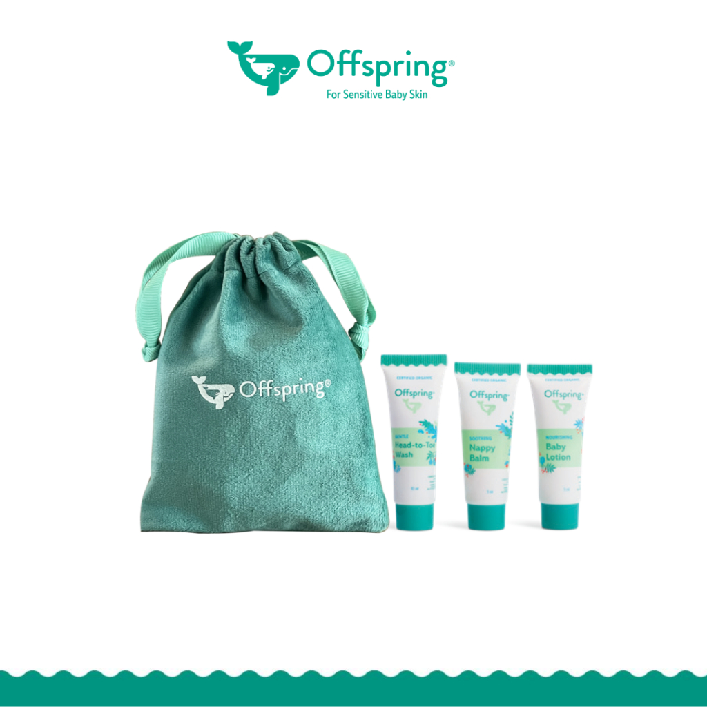 Offspring Premium Organic Miniature Essentials Set | Set Keperluan Mini ...
