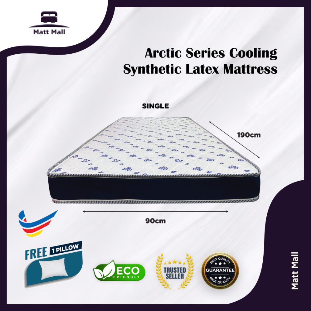 [FREE PILLOW] MATTMALL Tilam Single Mattress Single Tilam Murah Tilam ...