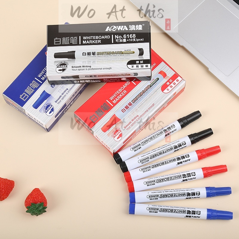 50 PCS Whiteboard Marker Pen/penanda papan putih/Tulis maker pen ...