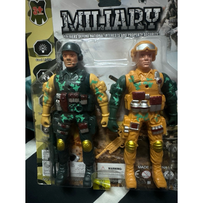 Ready Stock !! 2 Pcs Soldier army/ soldier play set / Mainan askar ...