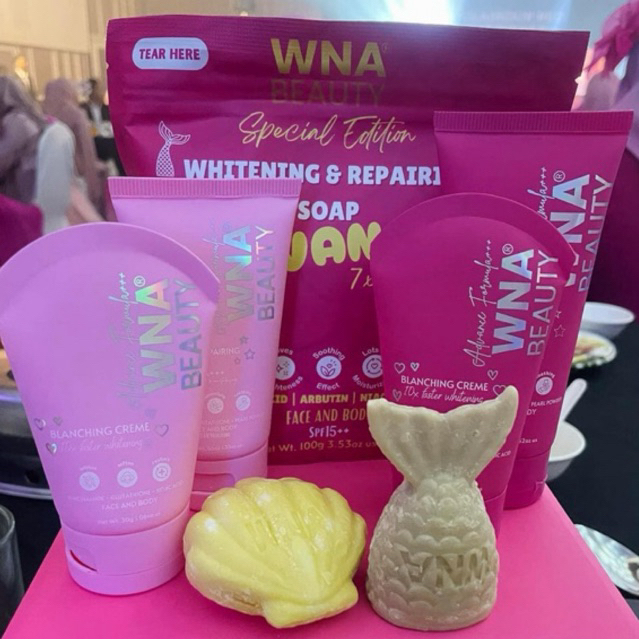 WNA WHITENING SAOP | LOTION WHITENING&BLANCHING | PEELING GEL ...