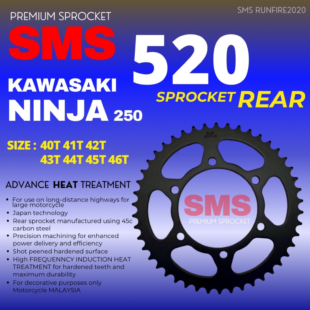 520 NINJA250 NINJA 250 ZX25R NINJA250SL Z250SL KAWASAKI NINJA 520 SMS ...