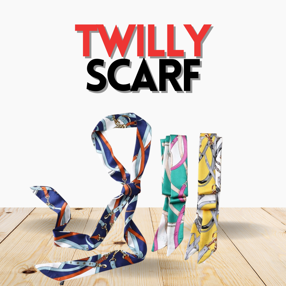 RANDOM TWILLY SCARF DESIGN | Shopee Malaysia