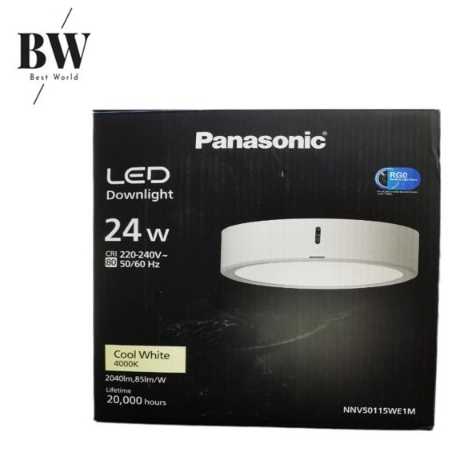 Panasonic LED Downlight Surface Mount Panel Light Ceiling Light 24W ...