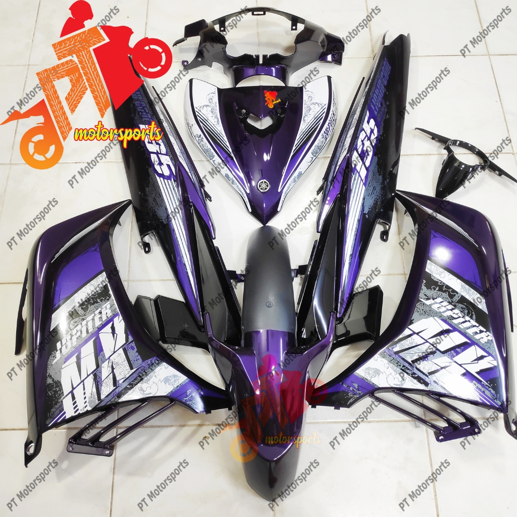 Yamaha LC135 LC 135 V2 V3 V4 V5 V6 V7 Coverset Cover Set Body Purple ...