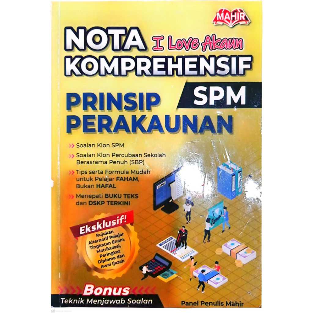 📘 PRELOVED: I Love Akaun – Nota Komprehensif Prinsip Perakaunan SPM ...