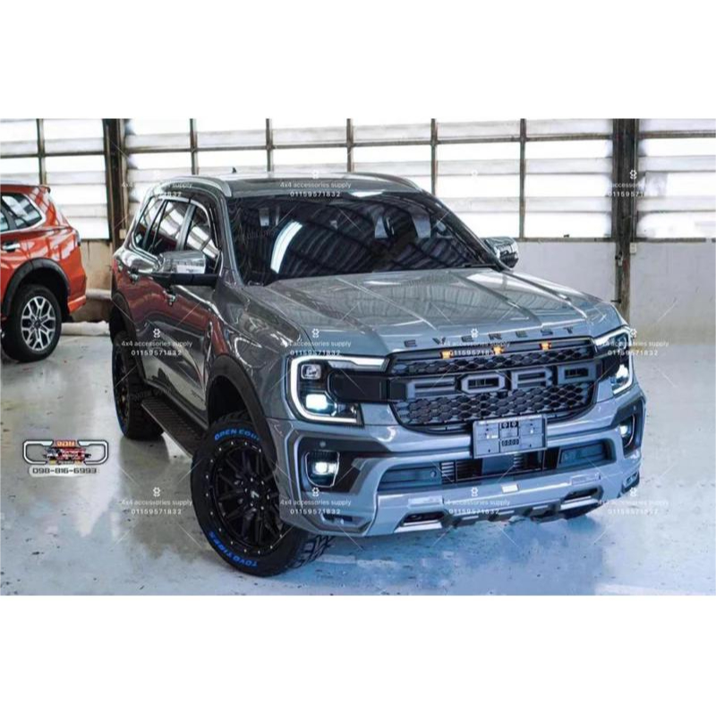 Everest 2023 Body kit ABS THAILAND VICTOR Body kit Skirt Fender Arch ...