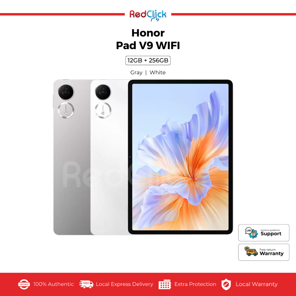 Honor Pad V9 WIFI/ROL-W00 (12GB+256GB) Honor Malaysia Set + Hadiah ...
