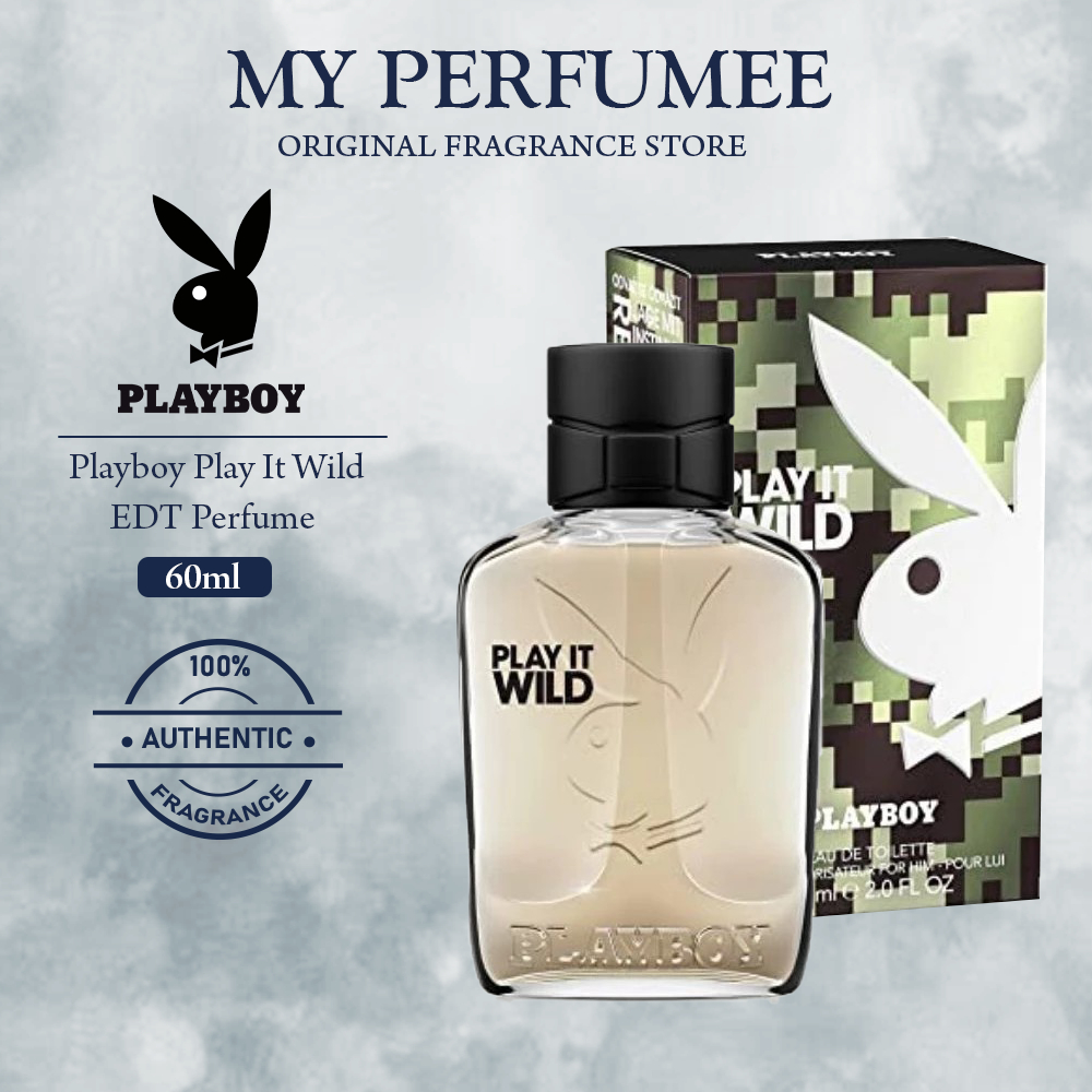 Playboy Play It Wild EDT Perfume (60ML) | Shopee Malaysia
