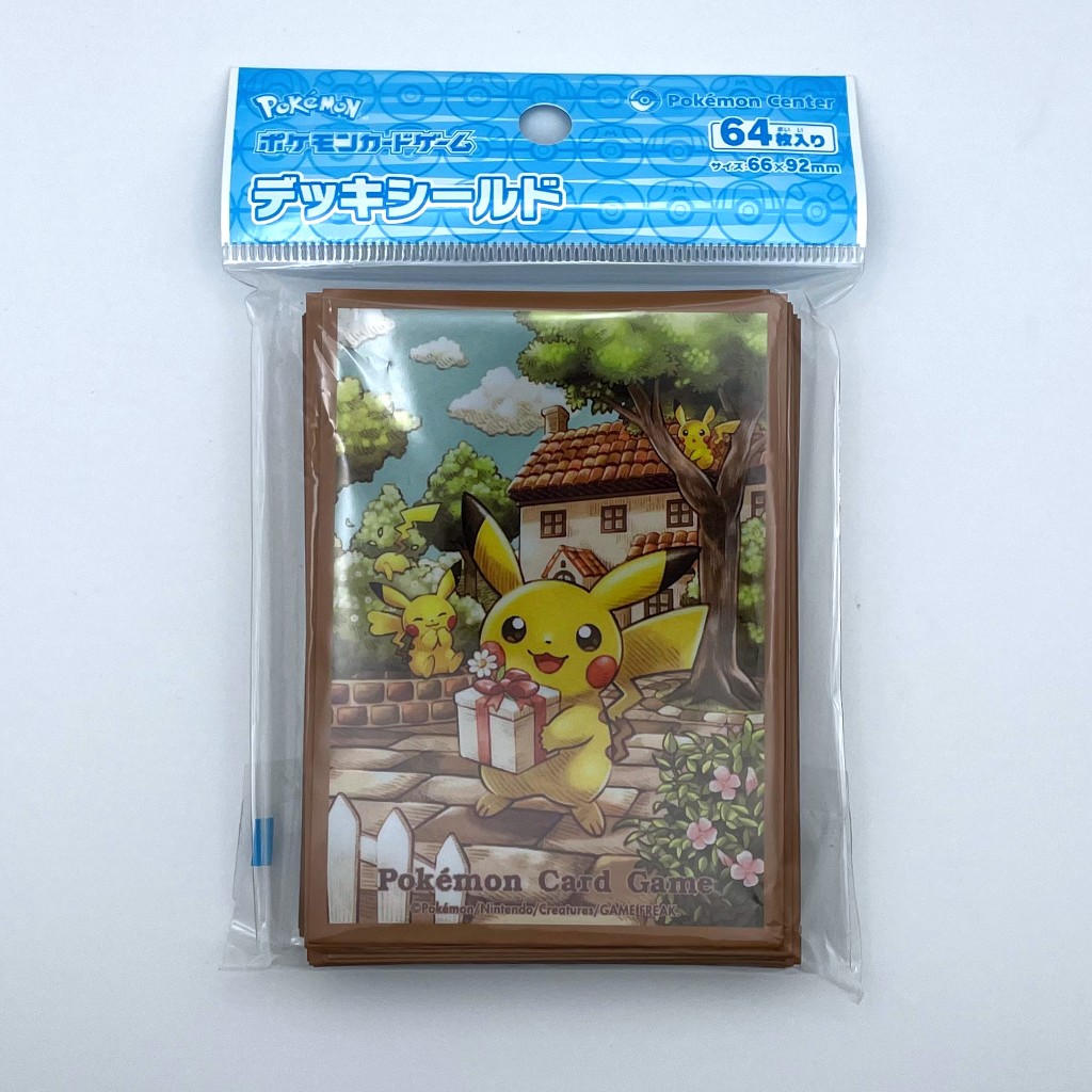 Pokemon TCG Official Card Sleeves | Pika Gift | Accessories | Sleeves ...