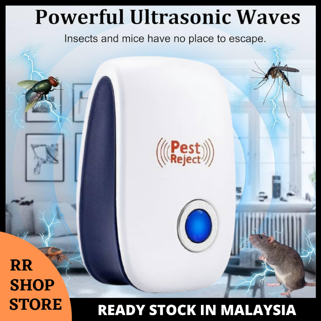 [ORIGINAL 100%] penghalau cicak/tikus/lalat/lipas ultrasonic paling ...