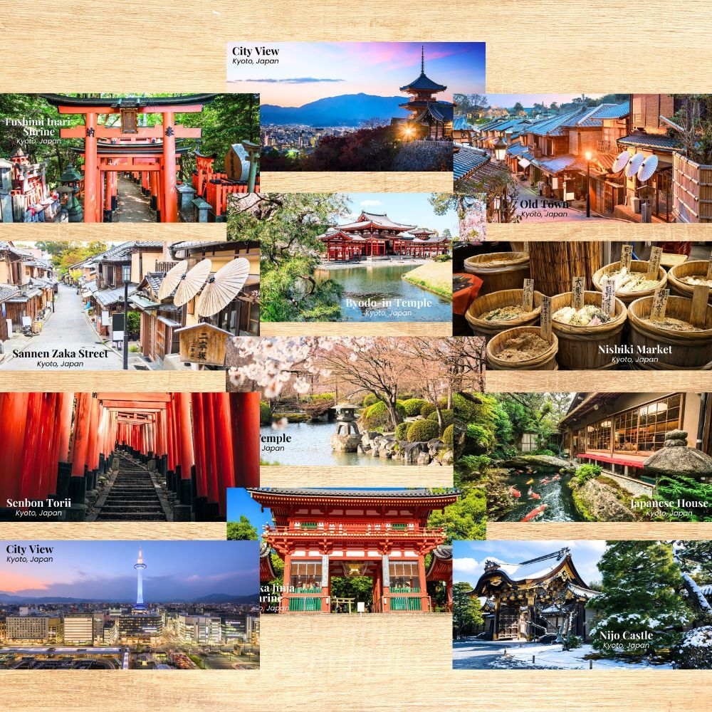 Japan Kyoto Gift Souvenir Fridge Magnet Door Gift Food Culture ...