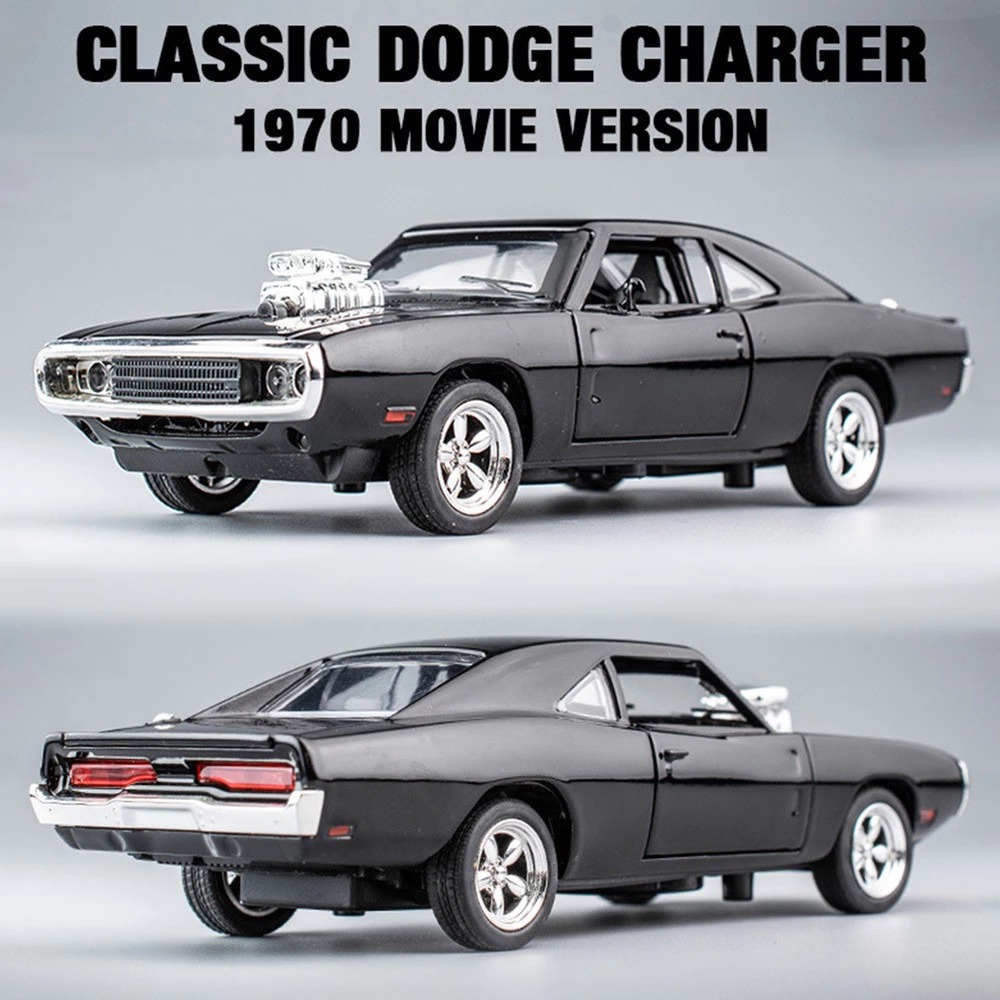 1:32 Scale Dodge Charger 1970 Model Kereta Diecast Alloy Car Diecast ...