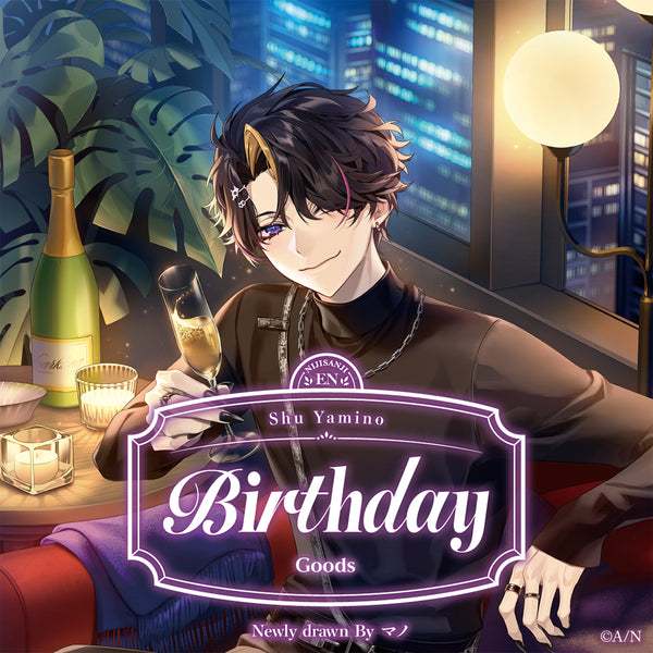 (Pre-o) NIJISANJI EN Shu Yamino Birthday Goods 2025 / 彩虹社 EN 闇ノシュウ 生日紀念套組2025 | Shopee Malaysia