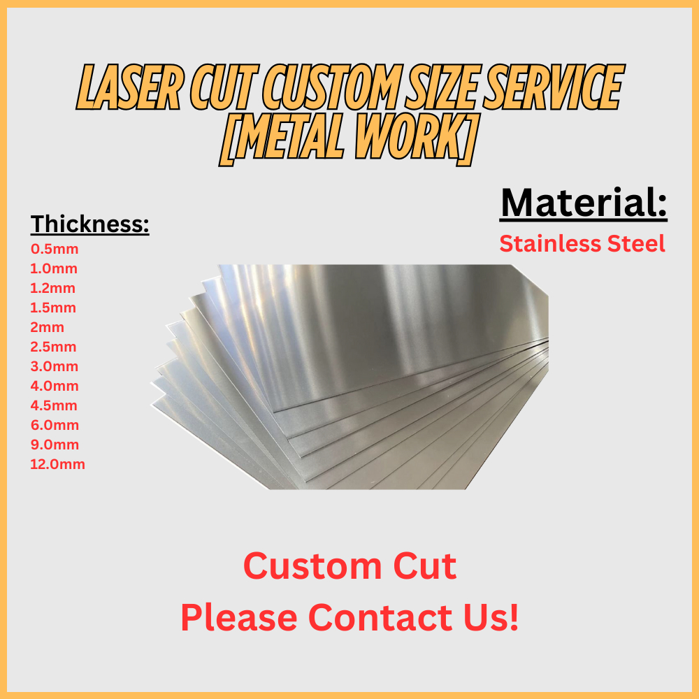 Laser Cut | Custom Cut Design Besi Metal | Stainless Steel SUS3044 ...