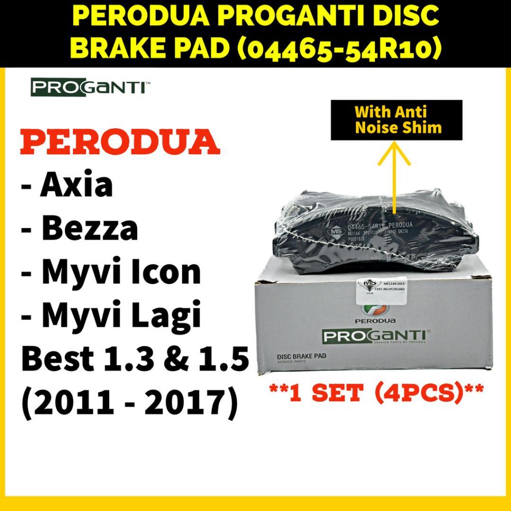 【100% ORIGINAL】PERODUA BREK PAD DEPAN PROGANTI (04465-54R10)-AXIA ...