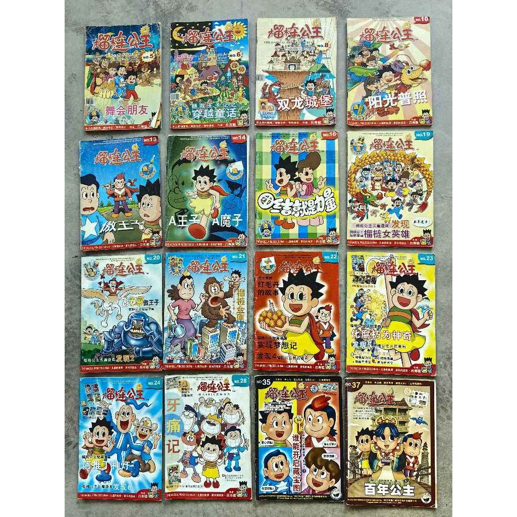 榴莲公主 漫画书 THE MAGIGAL PRINCESS DURIAN （二手书） | Shopee Malaysia