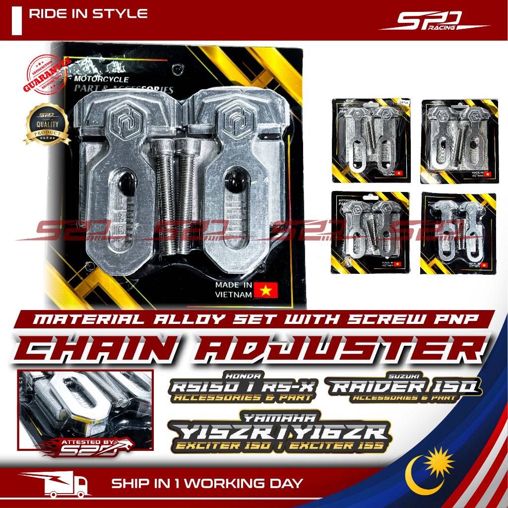 Chain Adjuster Set IMPORT RS150R RS-X Y15 Y16 RAIDER PNP Set With Screw ...