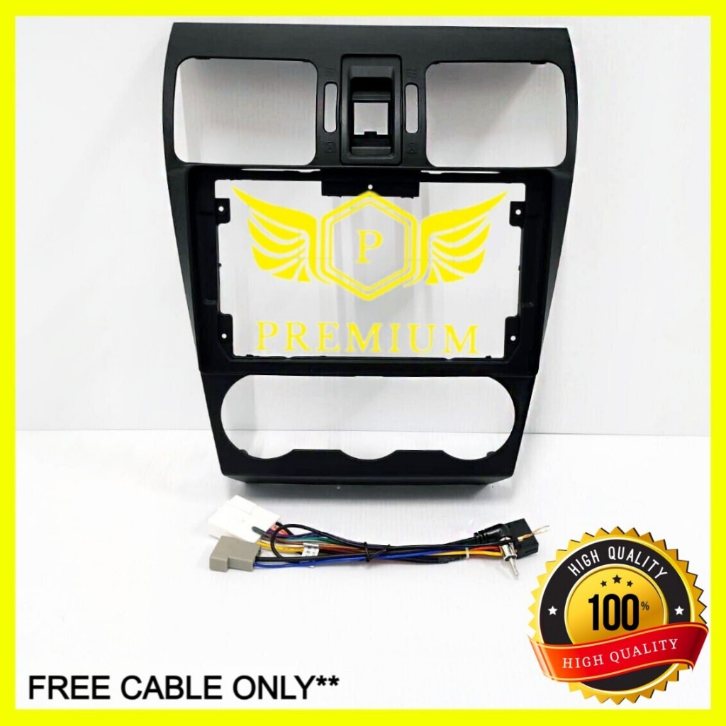 SUBARU FORESTER/ XV 2013-2019 9INCH ANDROID CASING (FREE CABLE+6PCS ...