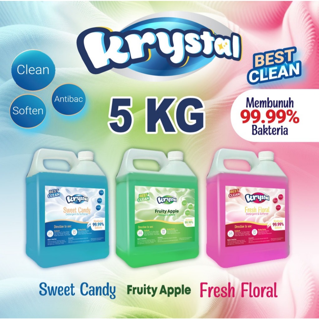 KRYSTAL Sabun Dobi Viral 5KG | Shopee Malaysia