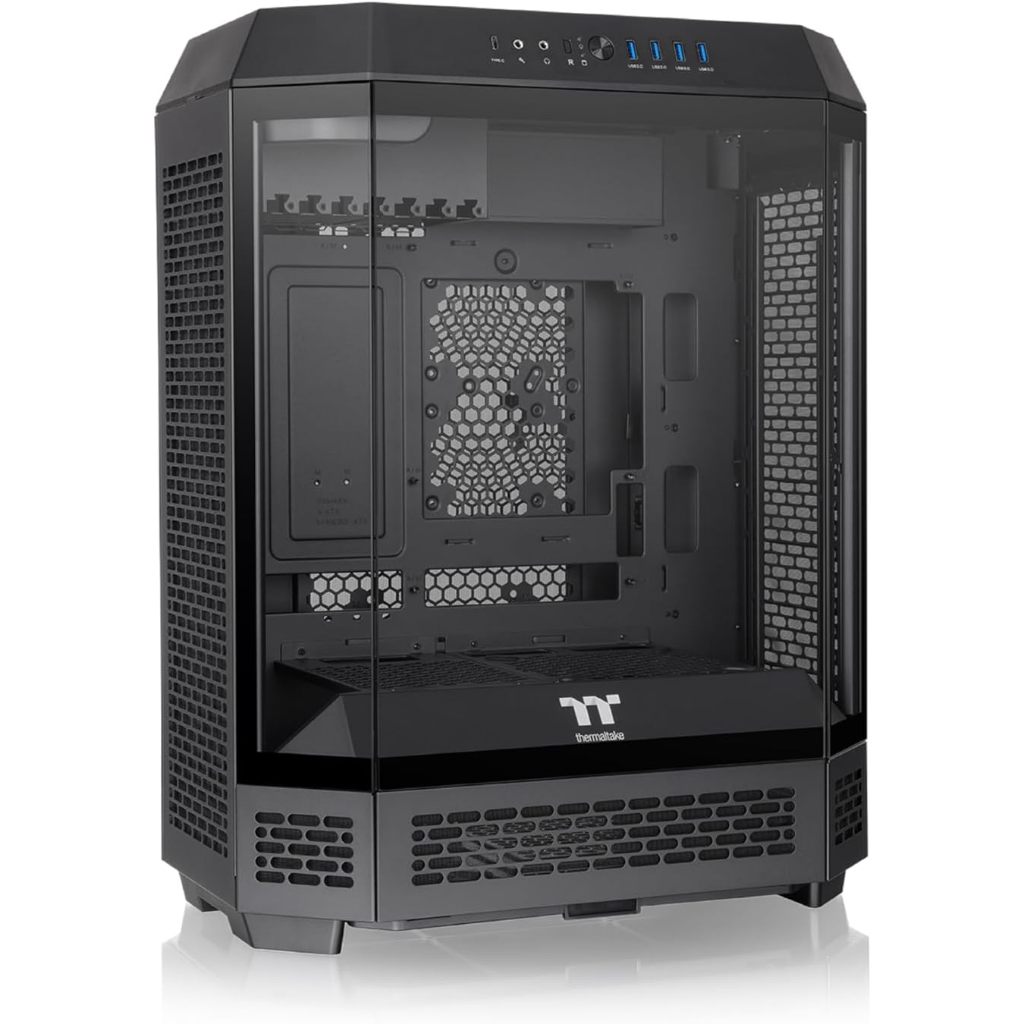 # Thermaltake The Tower 600 - Mid Tower T.G ATX PC Case # [ BLACK ...