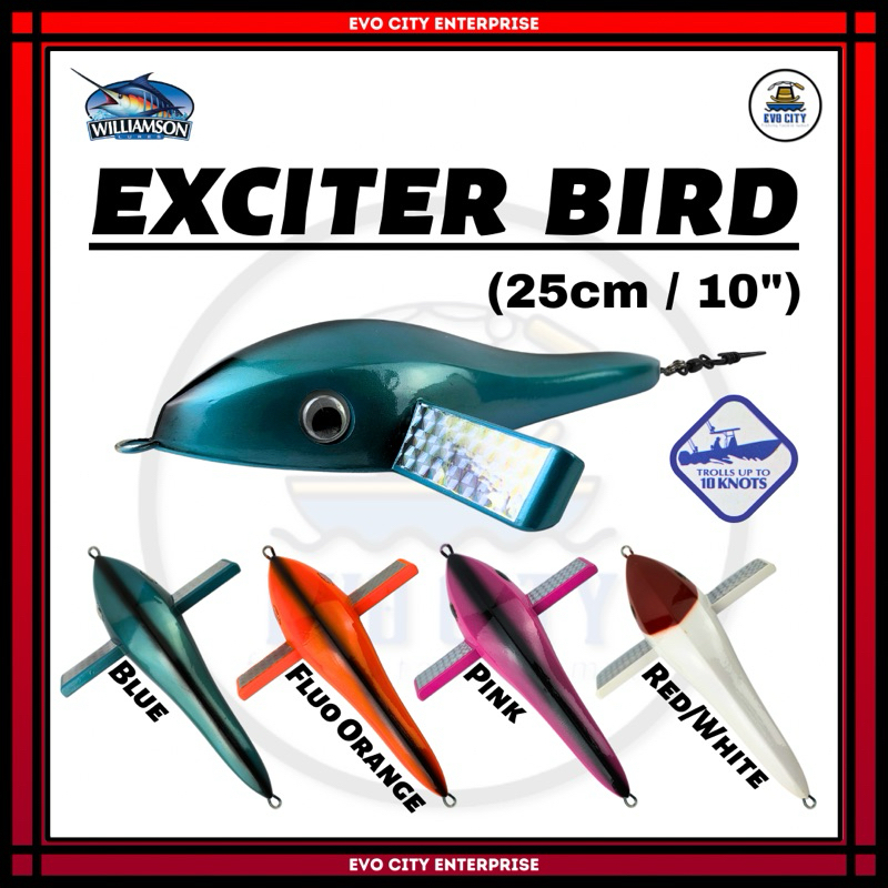 Williamson Exciter Birds Fishing Lure EXB10 ( 25cm/10” ) | Shopee Malaysia