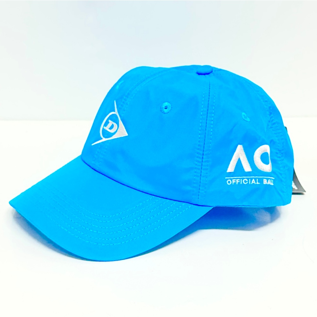 Topi Biru Tenis Dunlop AO (Australian Open) Tennis Blue Cap | Shopee ...
