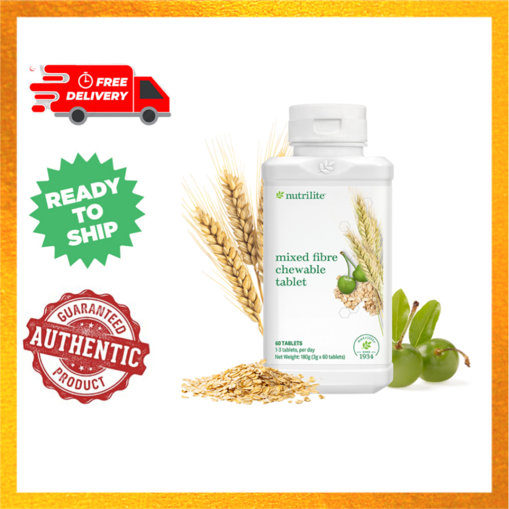 Nutrilite Mixed Fibre Chewable Tablet - 60 tab | Shopee Malaysia