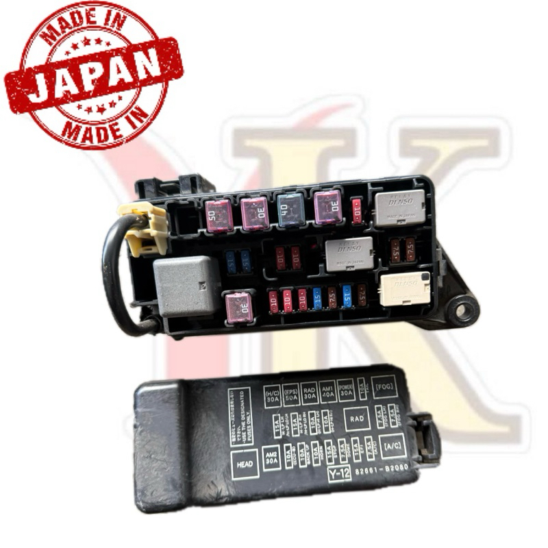 Perodua Viva Daihatsu Avy L250 Fuse Box Relay Box Original Used Japan ...