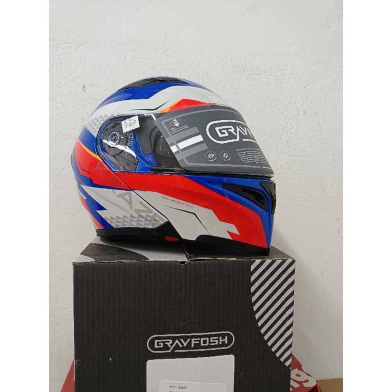 Grayfosh fullface motorcycle safety helmet | Shopee Malaysia