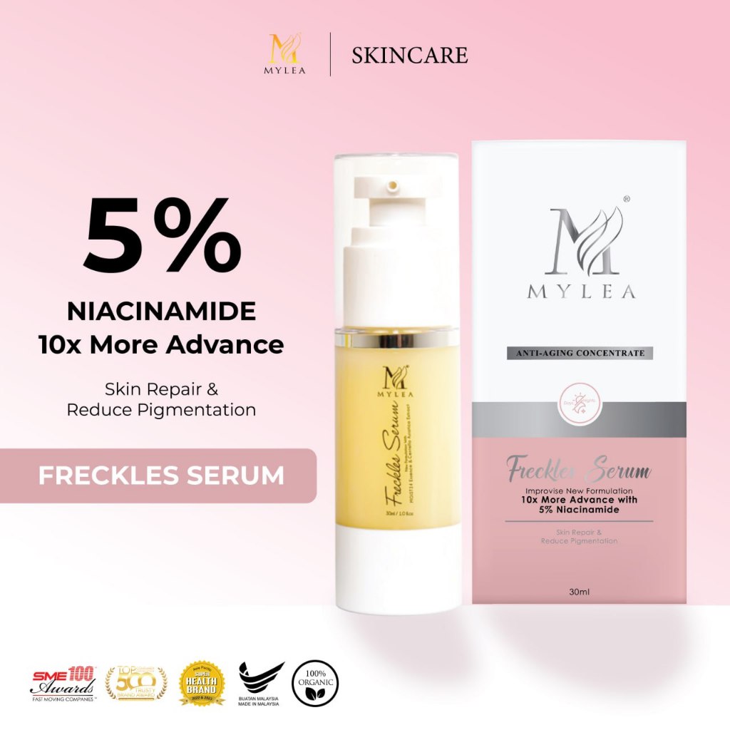 Mylea Freckles Serum 5% Nicinamide 30ml | Shopee Malaysia