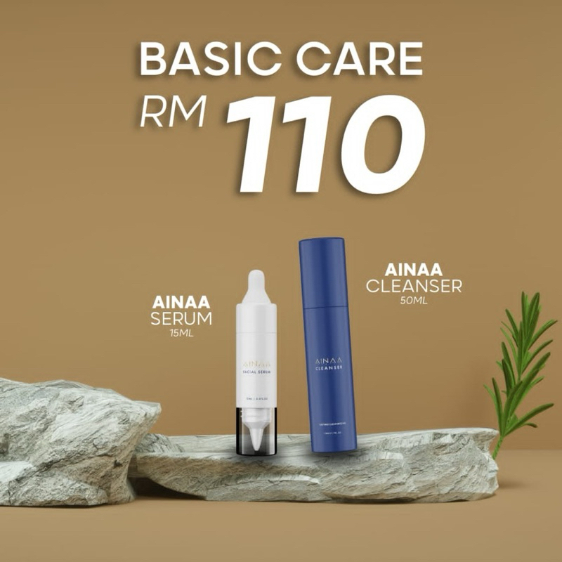 BASIC CARE SET [CLEANSER + SERUM] | Shopee Malaysia