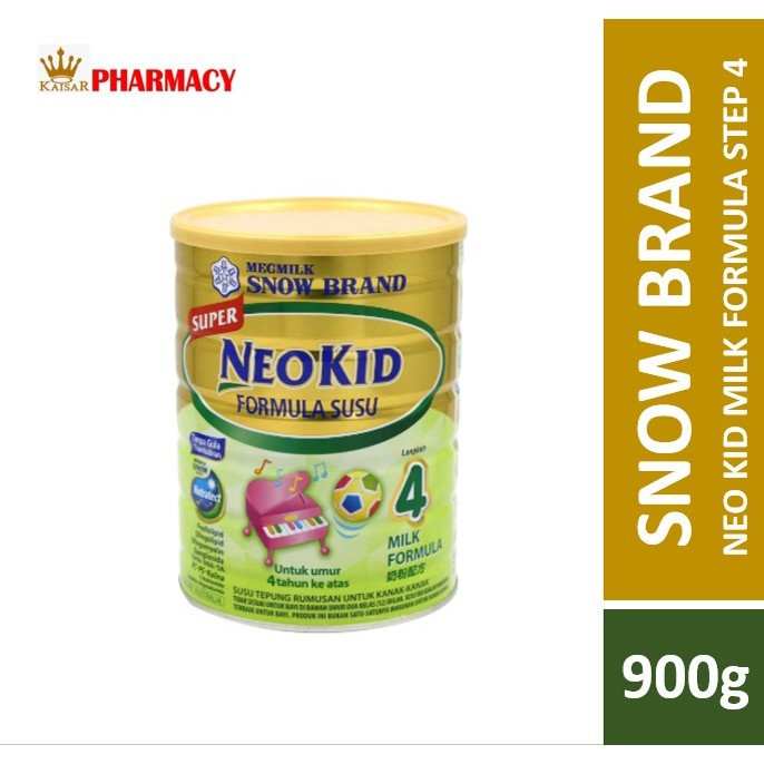 SNOW NEO KID FORMULA SUSU LANGKAH 4 900G ( EXP 07/06/2025 ) | Shopee ...