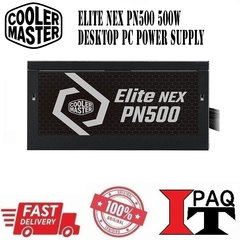 Cooler Master Elite NEX PN500 500W Desktop PC Power Supply | Shopee ...