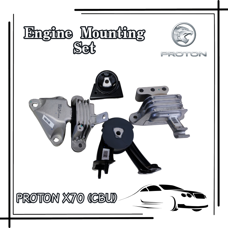 Proton X70 CBU New Engine Mounting Set | Shopee Malaysia