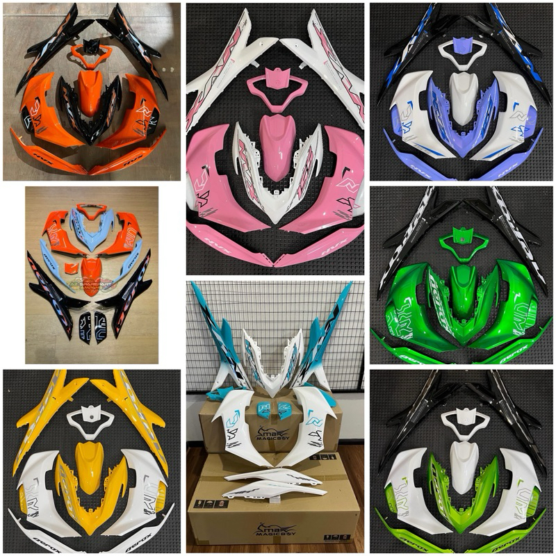 COVERSET VIRAL NVX AEROX V2 ALL COLOUR | Shopee Malaysia