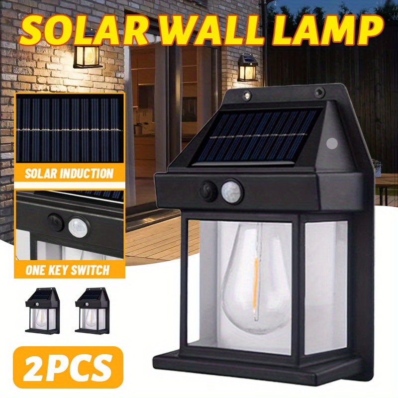 Lampu Solar Light Outdoor Lighting Waterproof Solar Lampu Dinding ...