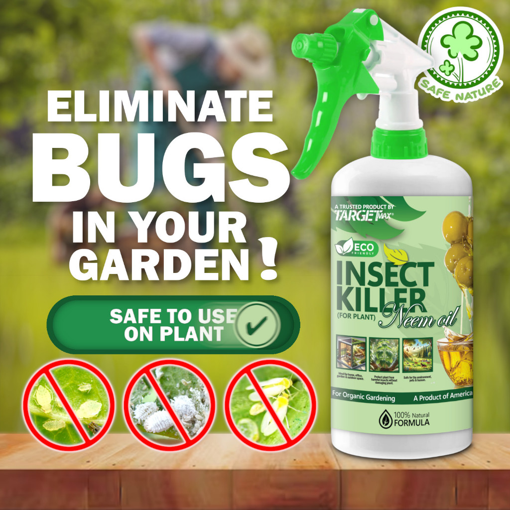 Neem Oil Insect Killer Spray Organic Fungicide Pesticides Spray For ...