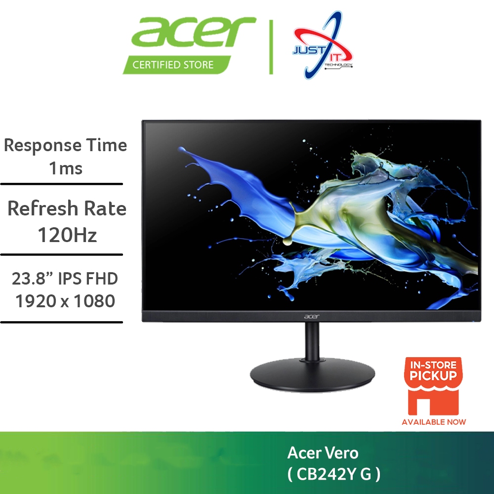 ACER VERO CB242Y / CB242Y G 24.8'' MONITOR ( 24.8" IPS FHD / 1MS ...