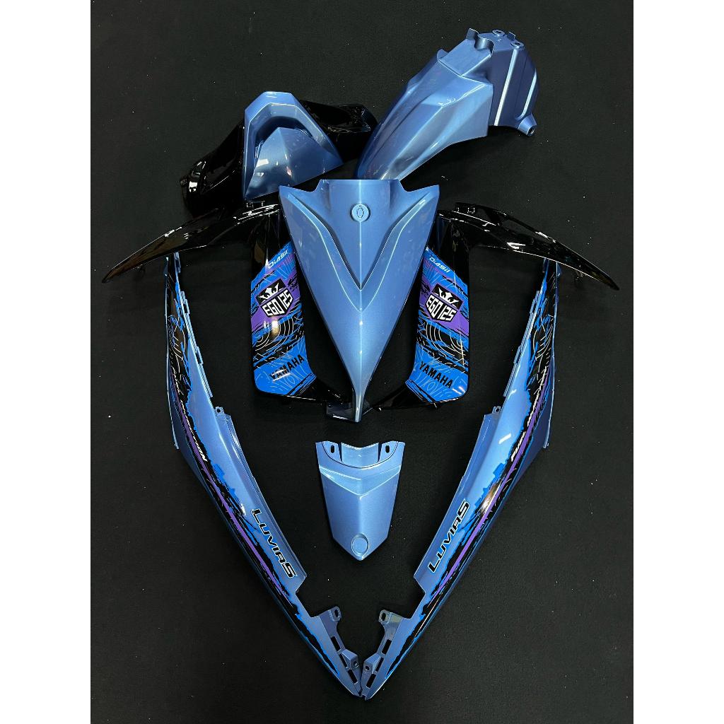 Coverset scooter yamaha Ego lc / Ego lc fi Doxou Butterfly | Shopee ...