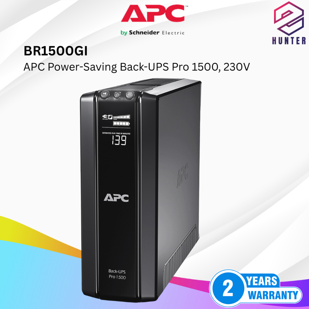 APC Power-Saving Back-UPS Pro 1500, 230V (BR1500GI) | Shopee Malaysia