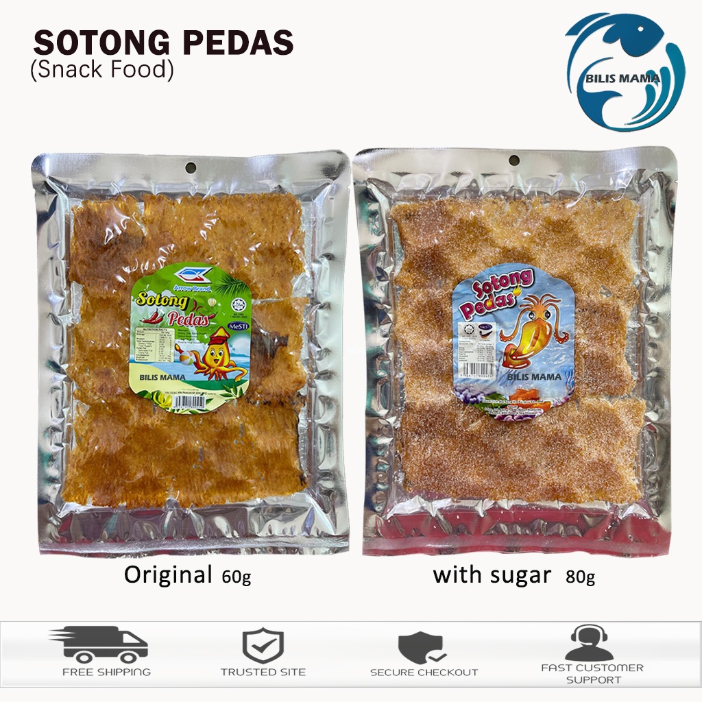 60G / 200G Sotong Tak Bergula / Sotong Gula / Sotong Pedas ORI Sotong ...