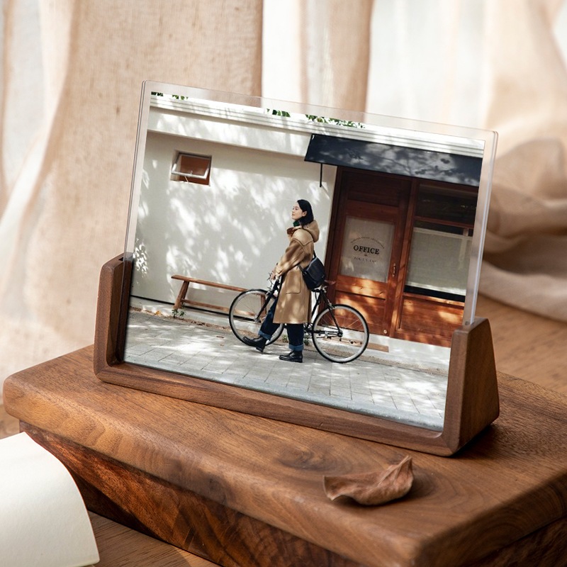 4R & 5R Wooden Photo Frame – U-shaped Photo Frame / 4R 和 5R 相框 实木摆台相框 ...