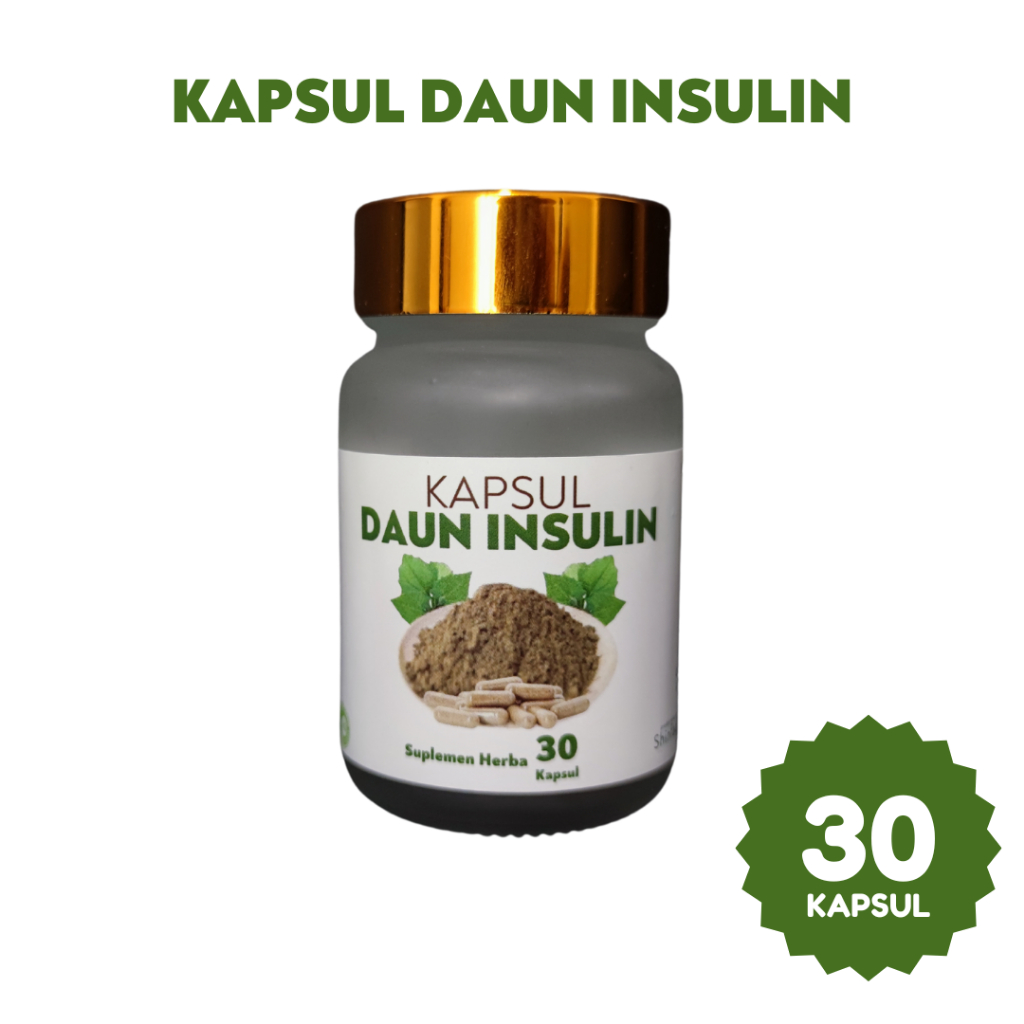 Kapsul Daun Insulin | Smallanthus Sonchifolius Capsule (30 Kapsul ...