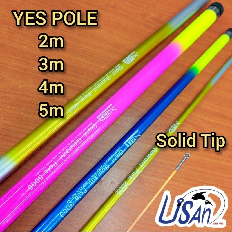 Pole Padu 3m, 4m, 5m, Joran Puyu Pancing/ Puyu pole fishing /Joran ...