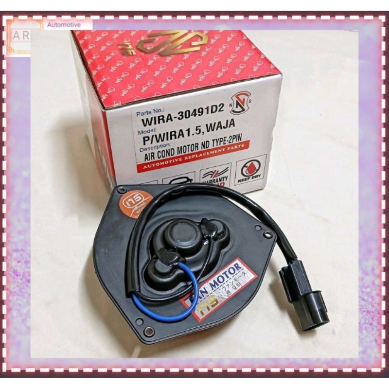 NS Air Cond Motor Wira 1.3,1.5cc, Waja 1.6 (denso type)(socket 2pin ...