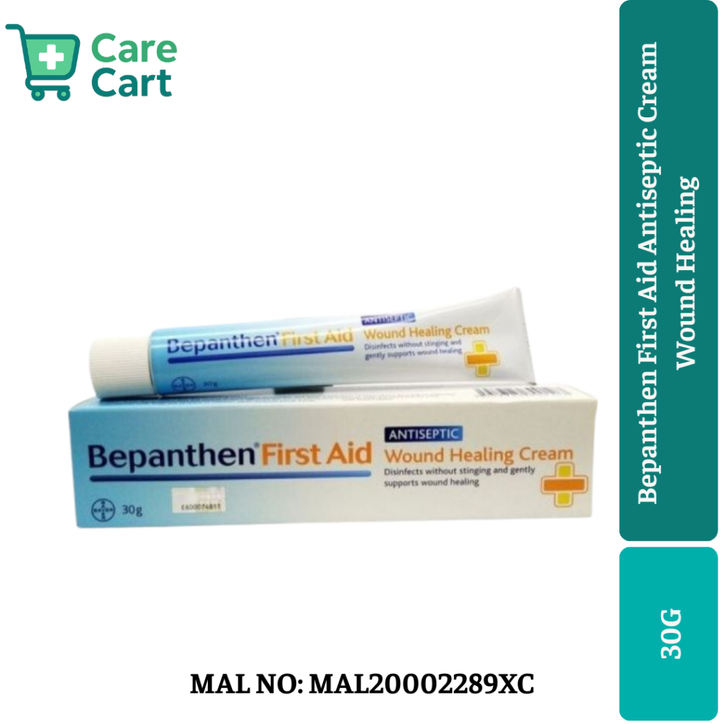 Bepanthen First Aid Antiseptic Cream 30g – Wound Healing & Infection Protection | Shopee Malaysia