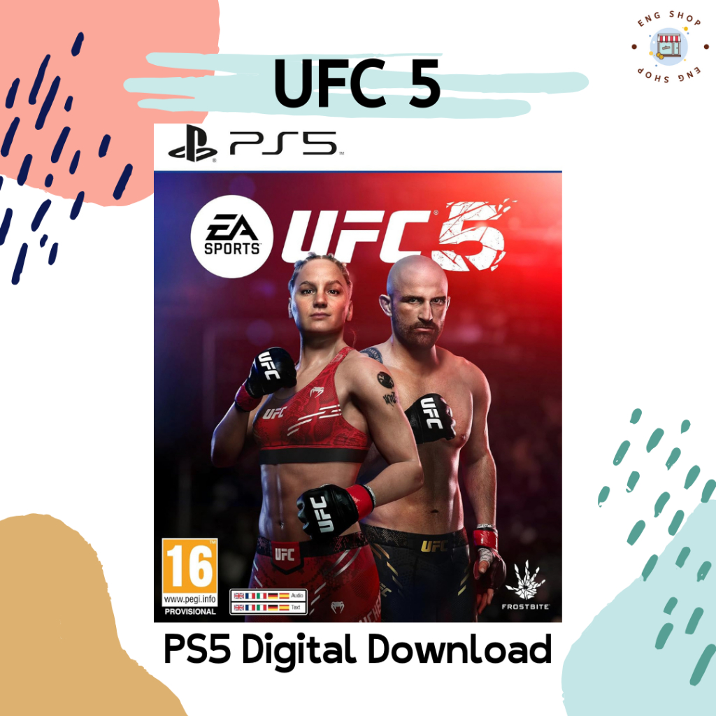 UFC 5 PS5 Digital Download Full Game (Active/Non-active) | Shopee Malaysia