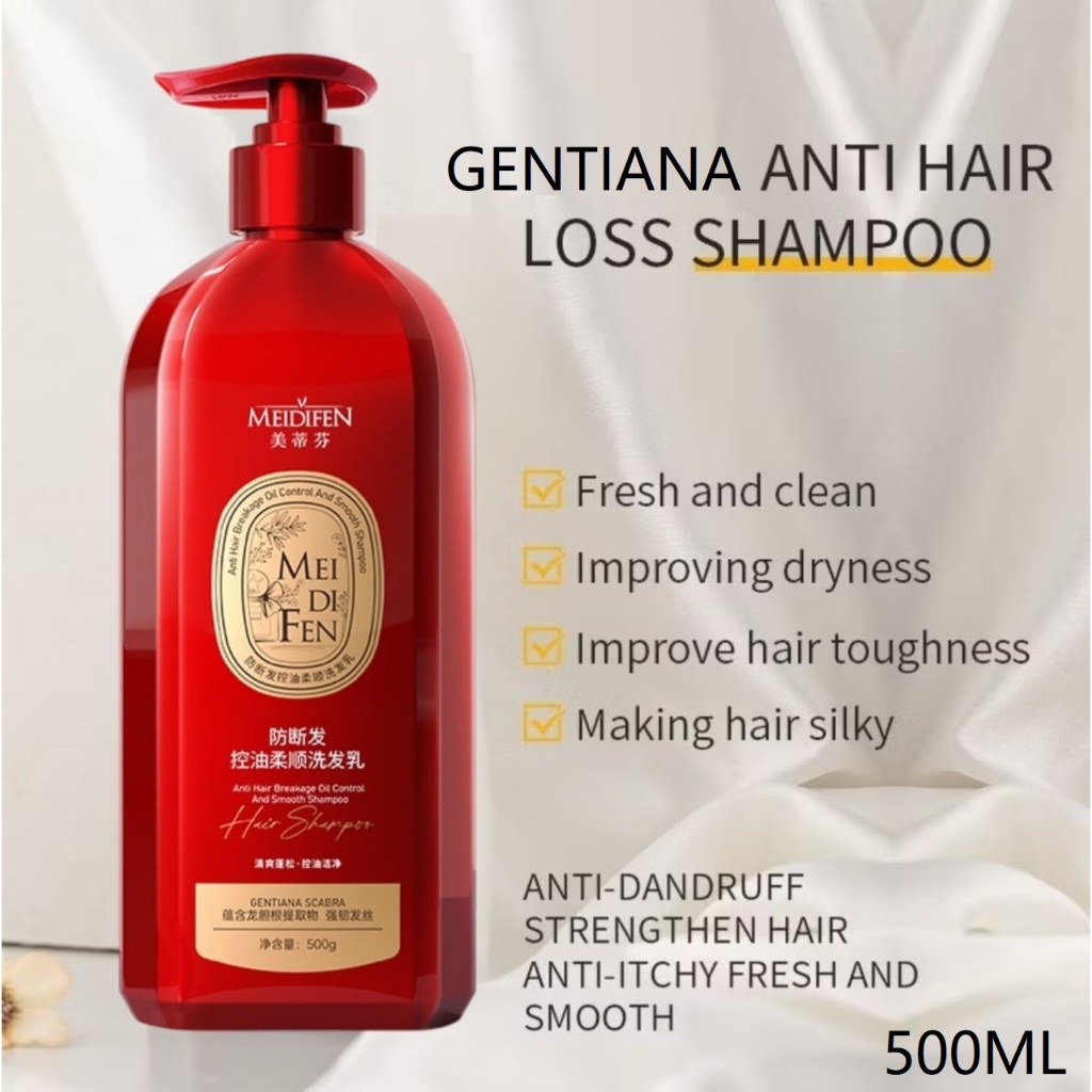 🔥No 1 Rebonding Shampoo🔥 ROUSHUN Keratin Smooth Shampoo 500ml Scalp ...